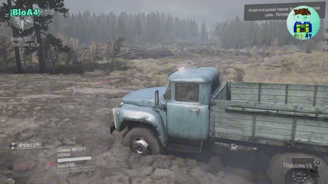 MudRunner. 1 Испытания. Только игровой процесс. Без комментария.