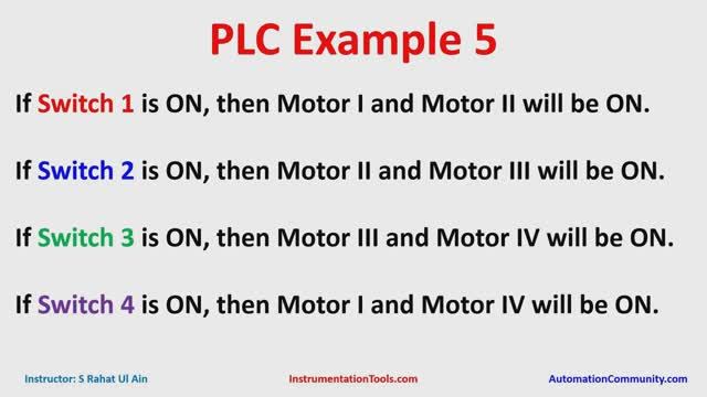 5. Пример 5. Переключатели. Двигатели.