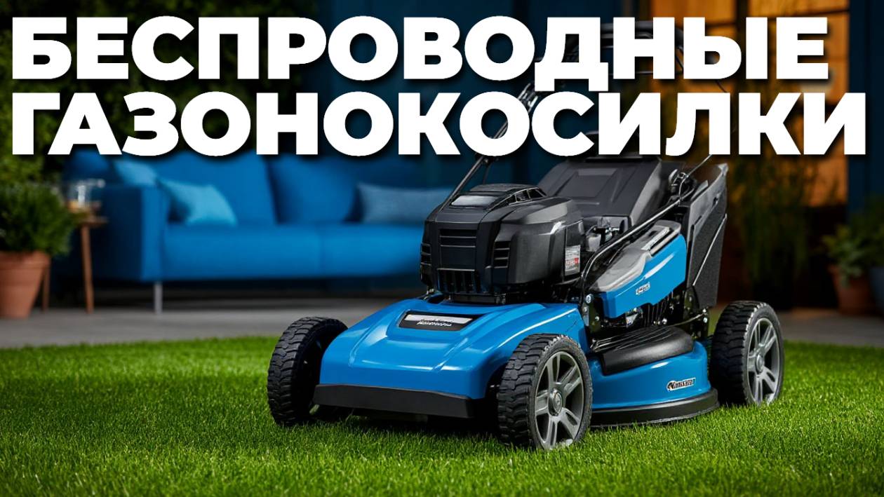 🚜 ТОП-5 газонокосилок на батарейках 2025: мощность и удобство без проводов!