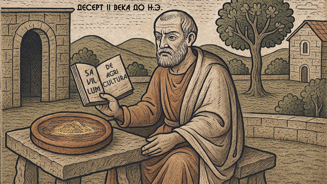 Древнеримский чизкейк "Savillum"