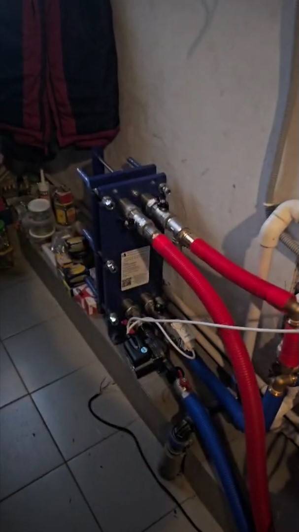 Отзыв заказчика о установки и работе разборного теплообменника SN04 для нагрева воды в бассейне.