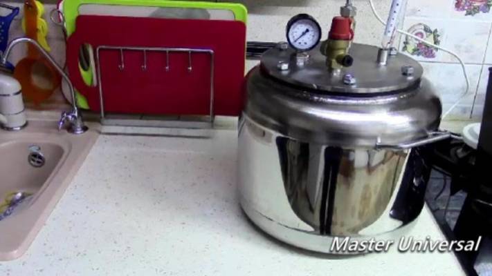 Как устроен автоклав для домашнего консервирования.