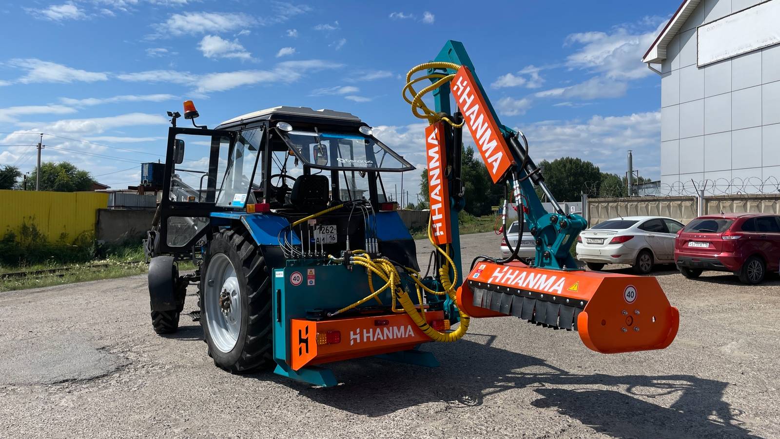 Обновленная косилка HANMA