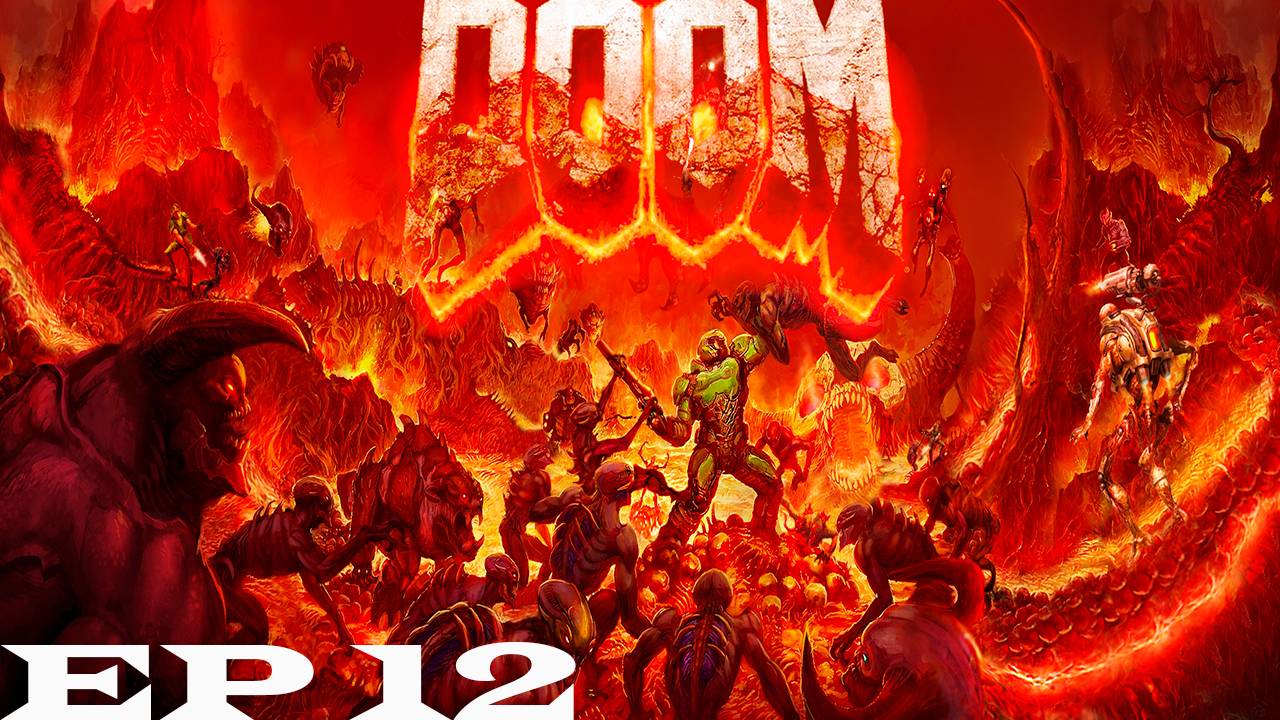 Прохождение игры - DOOM (без комментариев)
