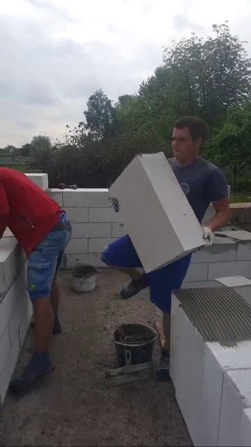 Ускоренная кладка газоблоков