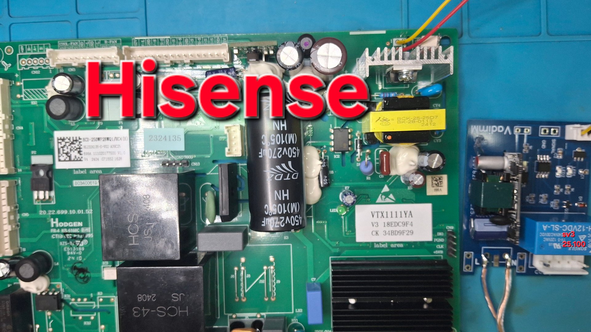 Обманка для холодильника Hisense