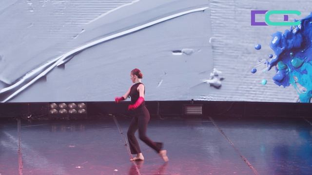 «Burning heart»/ «Резкий и мягкий» Василий Кандинский, соло Анна Макарюк, Александра Мирошникова