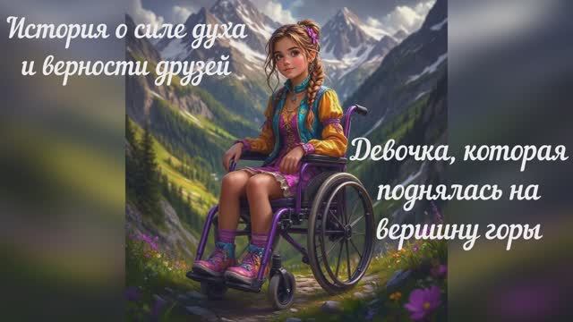 Девочка, которая поднялась на вершину горы