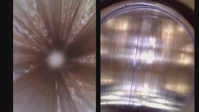 Эксперимент. Кучность и канал ствола бороскопом при отстреле пуль без осалки и с разными осалками