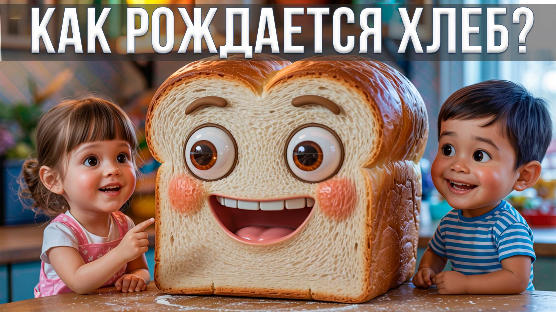 Как делают Хлеб - тайны от поля до стола!