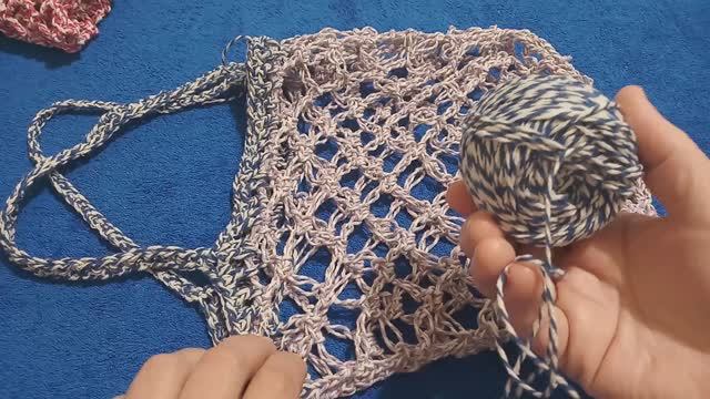 Обзор. Сумка - сетка "Спонтанная-2 "