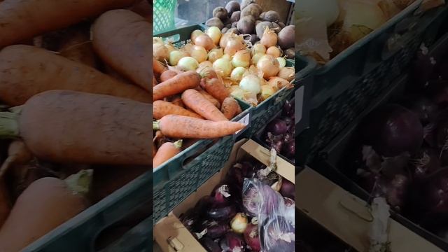 Цены в овощном ларьке 31 июля в Анапе. Отличная погода сегодня!