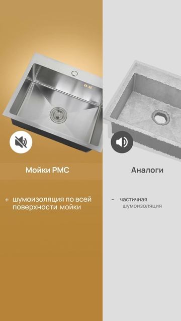 Кухонная мойка РМС