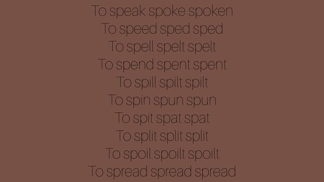 Неправильные Глаголы Часть 30 Irregular Verbs Part 30