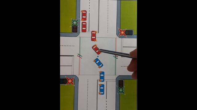 Поворот налево