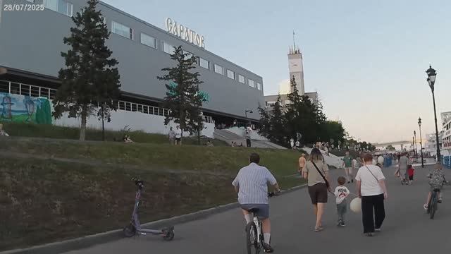 По набережной Саратова прогулка 28 июля 2025 года