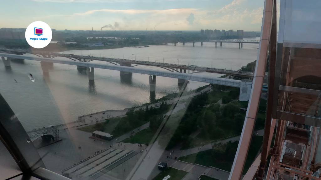 Михайловская набережная. Новосибирск