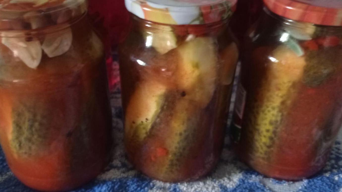 ОГУРЦЫ # С КЕТЧУПОМ# на зиму (РЕЦЕПТ)# не взрываются #