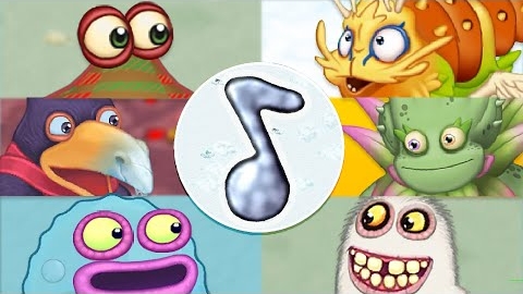 Монстры Повторюшки - Все Дуэты Островов #3 (My Singing Monsters, Мои Поющие Монстры)