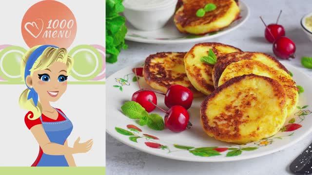 🥞 ПП СЫРНИКИ ИЗ ТВОРОГА НА СКОВОРОДЕ — нежные, полезные, без муки!