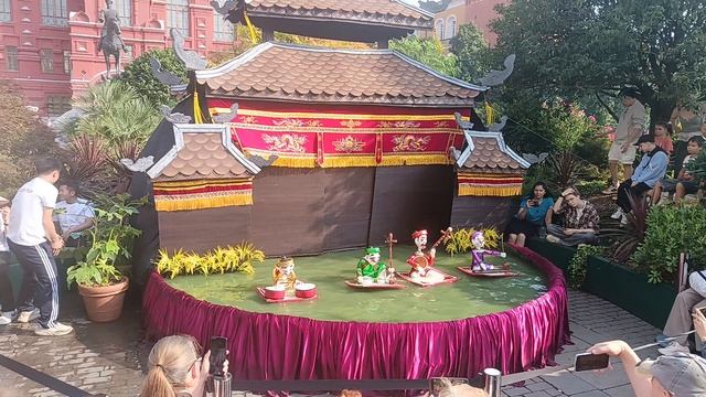 Вьетнамский театр кукол на воде. Фестиваль культуры Вьетнама в Москве 2025