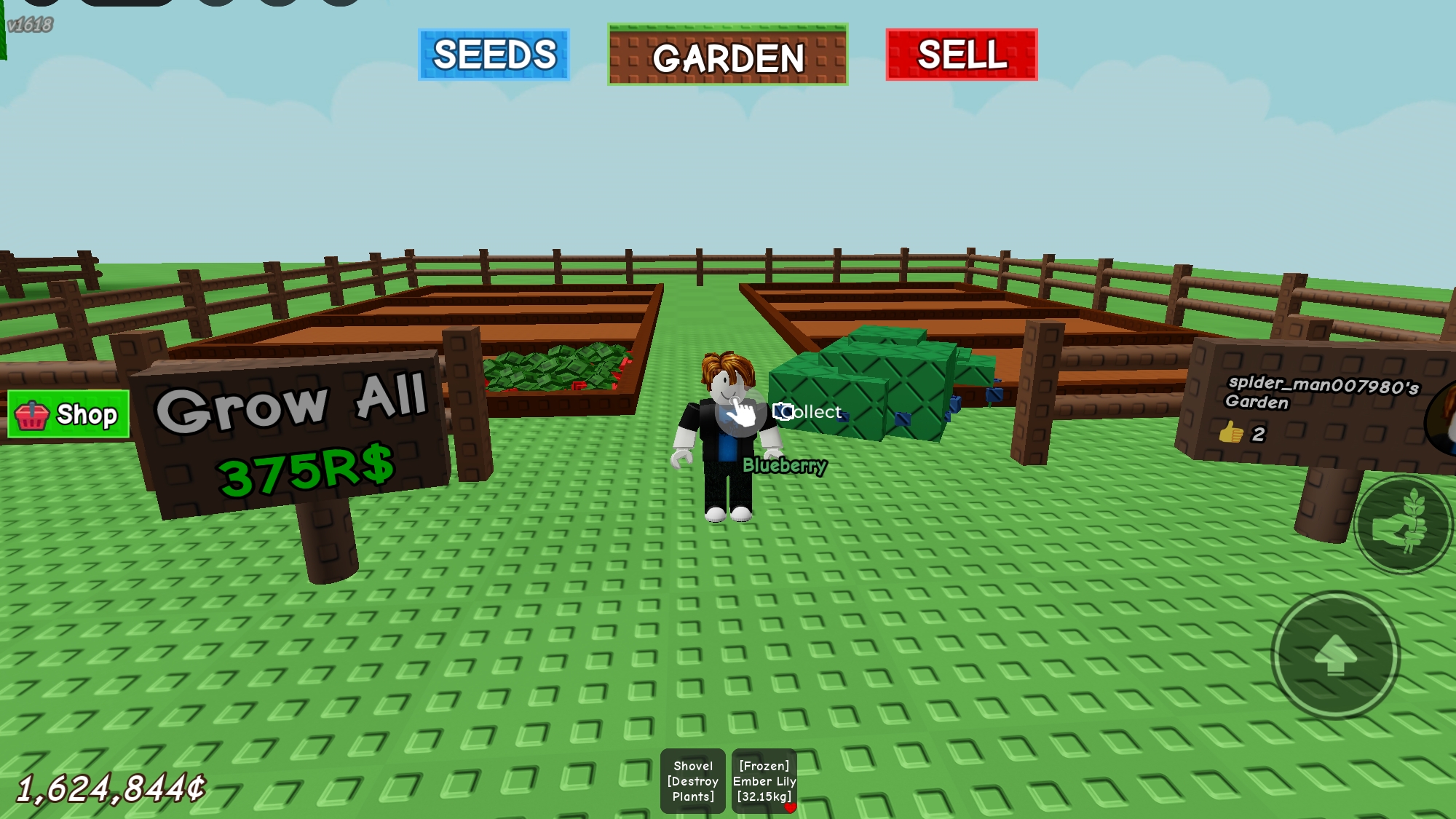 играем в Роблокс [💢] Вырасти сад 🌶️#live