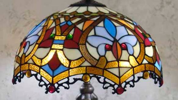 Торшер тиффани 18019 W от Bestiffany.ru