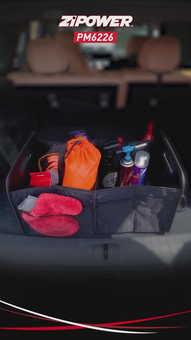 PM6226 Органайзер в багажник автомобиля, 60 л, Oxford 600D  #авто #zipower #обзор