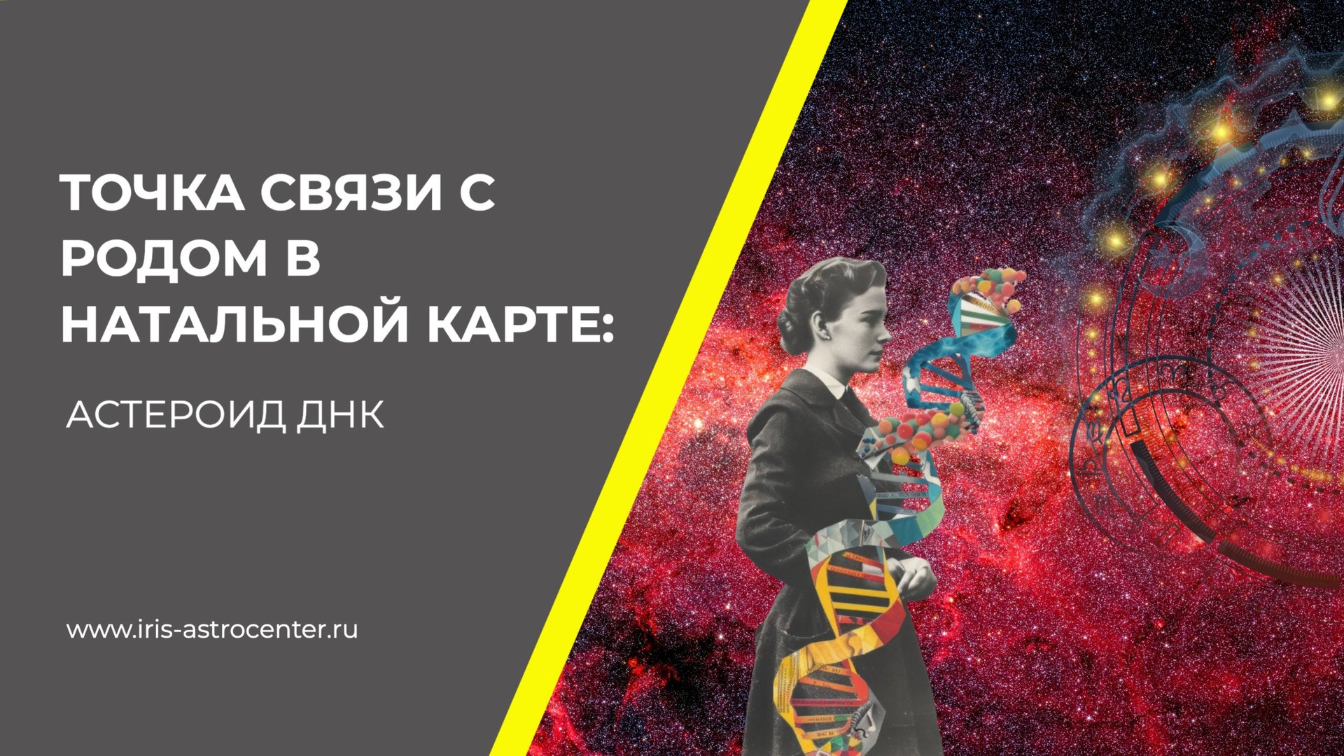 Точка связи с родом в натальной карте: астероид ДНК