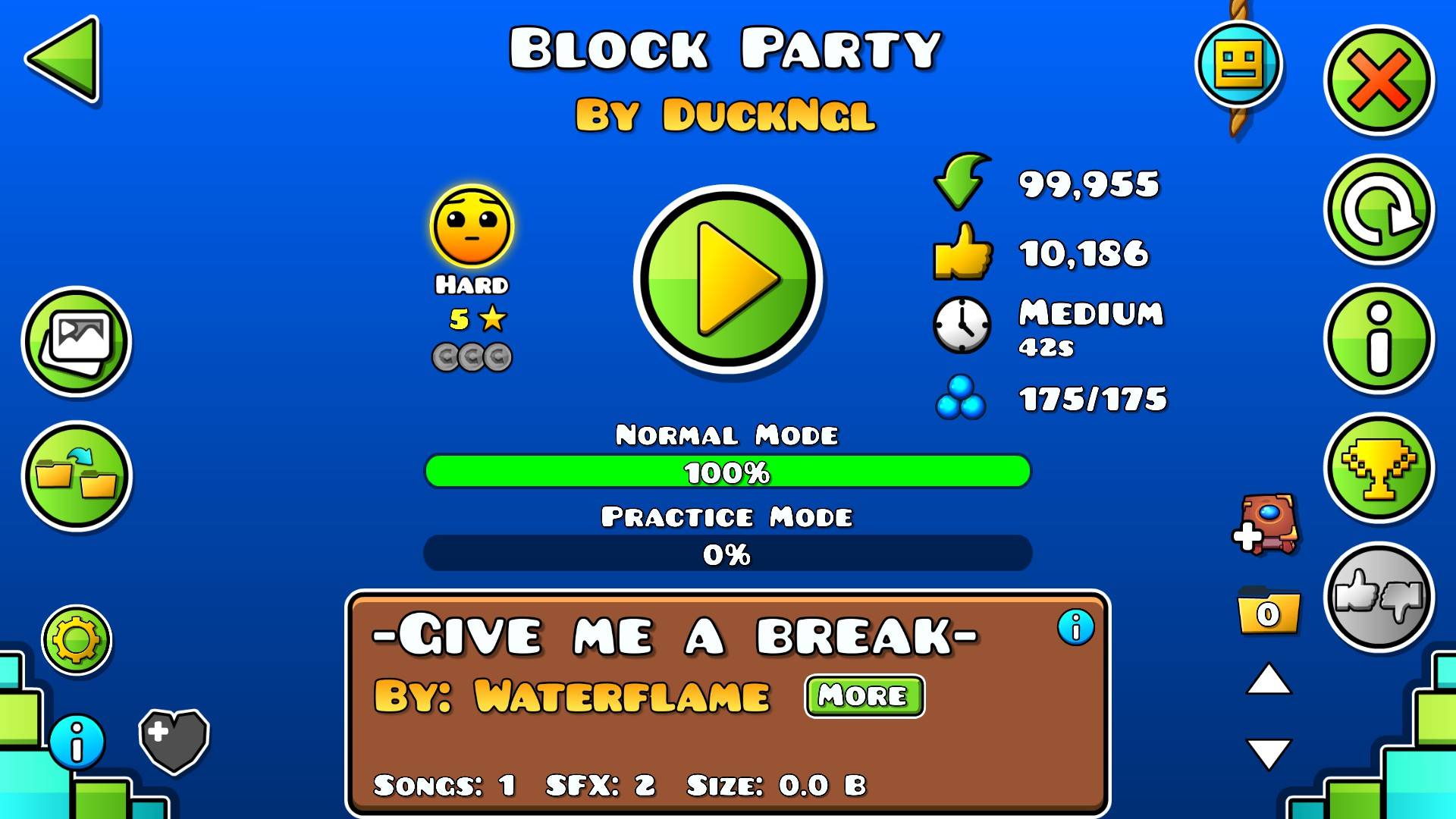 Прошел этот ежедневный уровень с 1 ПОПЫТКИ - BLOCK PARTY