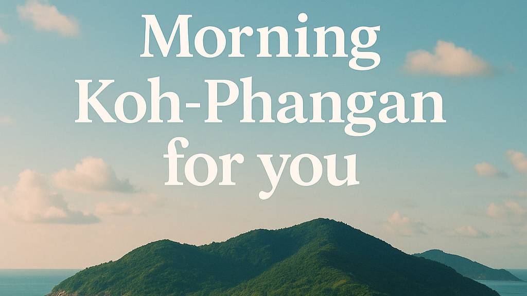 HolyGlory - Morning Koh-Phangan for you (01.08.2025)
