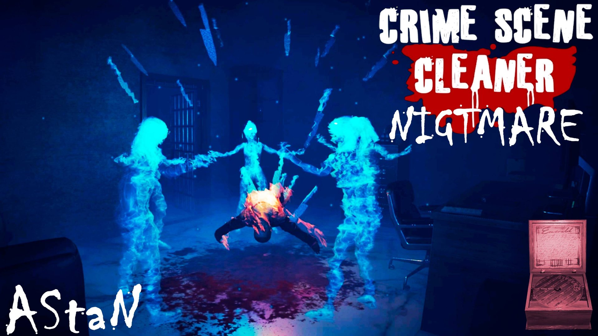 CRIME SCENE CLEANER #13 - КОШМАРНАЯ ТОКСИЧНАЯ ЛЮБОВЬ С ТЮРЬМОЙ ДЛЯ ЖЕРТВ (Глава 3 - КОШМАР)