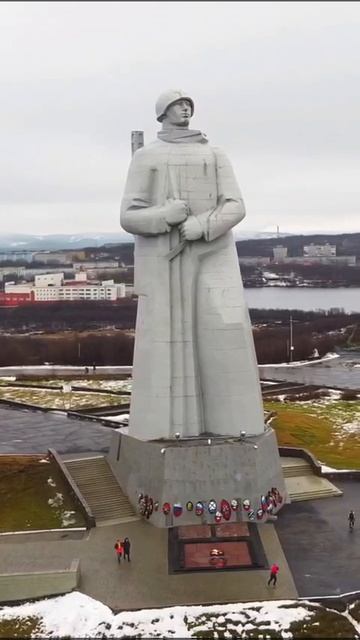 Шикарная панорама города Мурманска