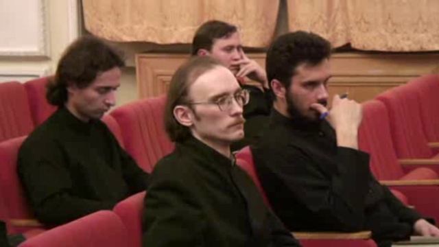 33. Антиномия геены (Апологетика, 1 курс 2007-04-30)