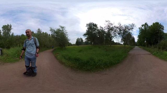 1 августа 2025. Санкт-Петербург. Поездка на моноколесе. Видео 360 градусов