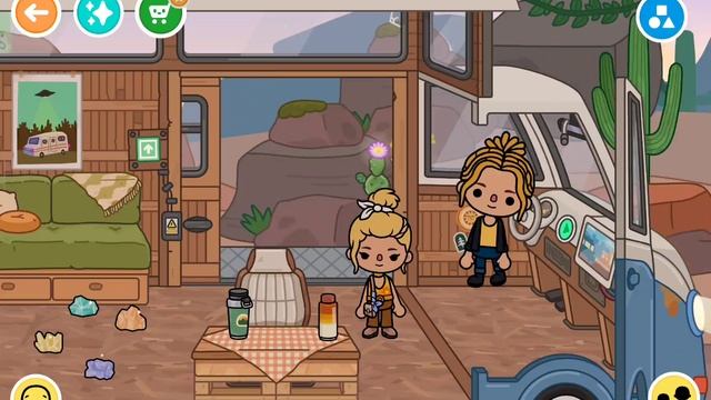 Обустройство дома на колесах в toca boca