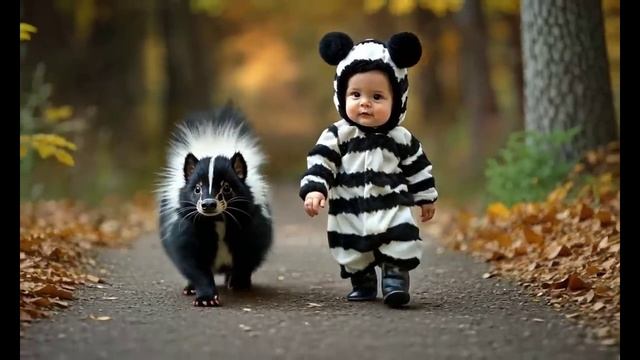 веселый скунс