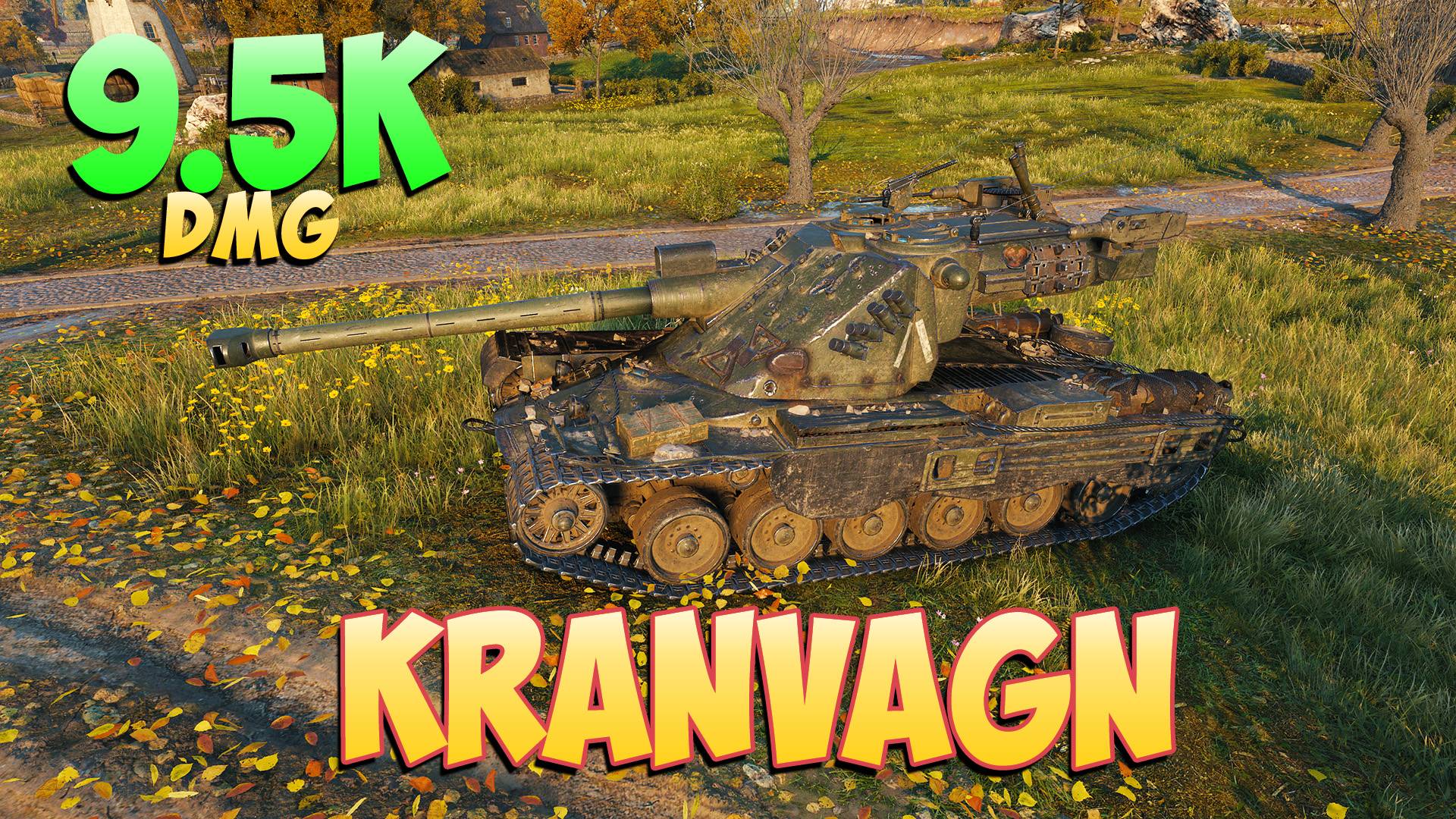 Kranvagn • Дерзкая скорость! - 4 Фрагов 9.5K Урона • Мир Танков