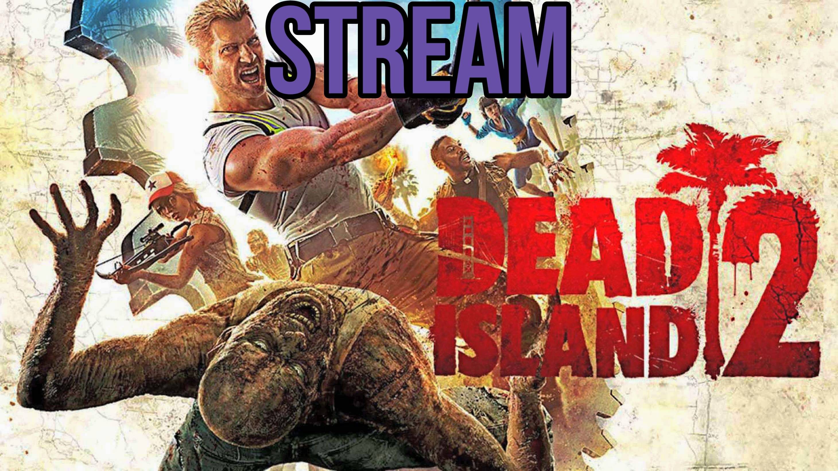 Дед Айленд 2. Всё что под руку попадётся, все летит в зомби.