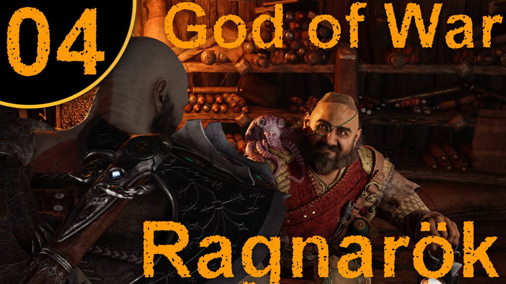 №4 God of War Ragnarök. Беготня, Дурлин и Кузня