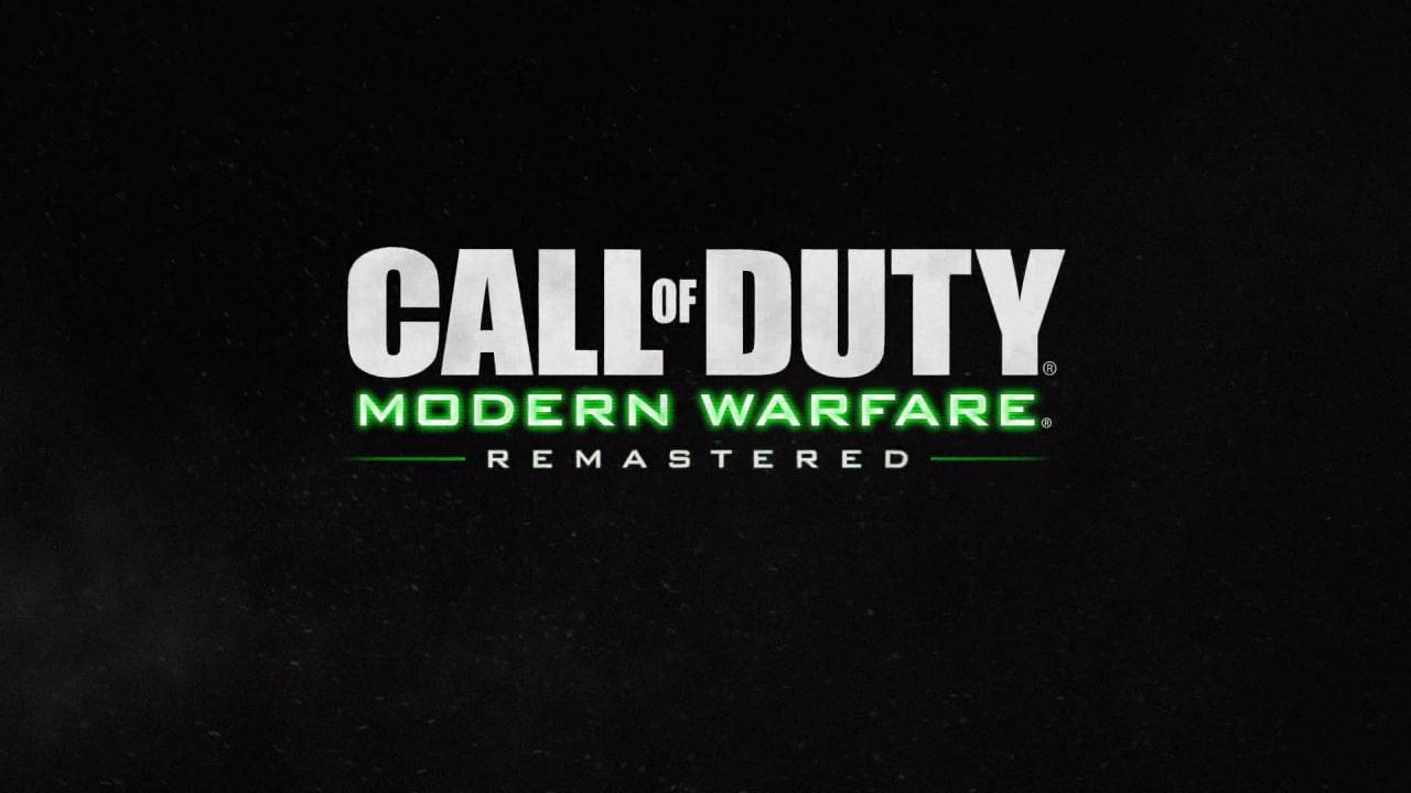 Игрофильм | Call Of Duty 4: Modern Warfare Remastered | EN
