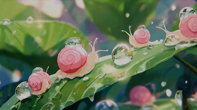 РОЗОВЫЕ УЛИТКИ И ЛЕТО