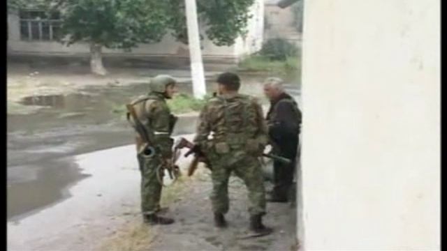 Осетины в уличных боях в Цхинвале, (8 августа 2008 г.)