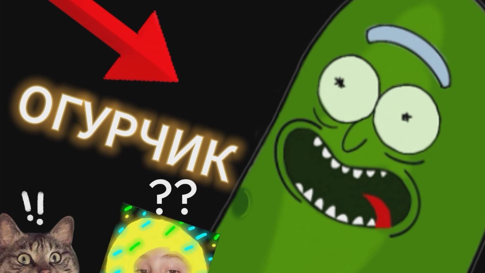 ОГУРЧИК Рик МЕМ