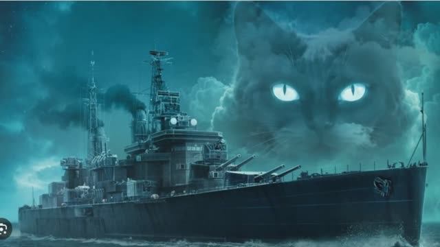 Наши кошки на войне