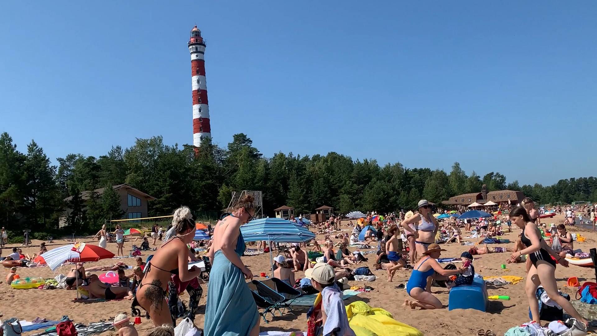 Осиновецкий маяк ладожское озеро: пляж и развлечения обзор. Курорт в Спб, где можно купаться.