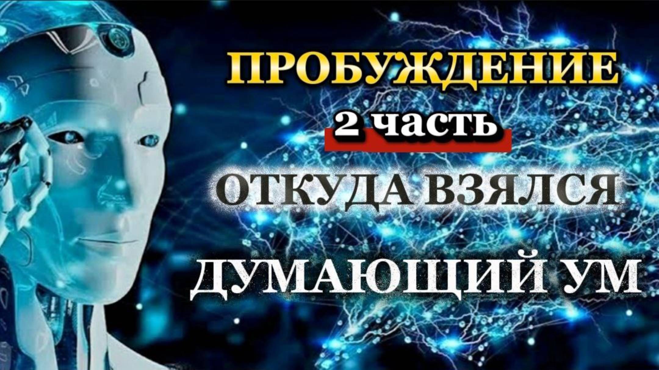 ПРОБУЖДЕНИЕ 2Ч. ОТКУДА ВЗЯЛСЯ ДУМАЮЩИЙ УМ. (РАСТОЖДЕСТВЛЕНИЕ С ДУМАЮЩИМ УМОМ)