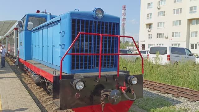 ТУ-7 на Нижегородской детской железной дороге (31.07.2025)