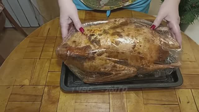 Гусь запеченный в духовке
