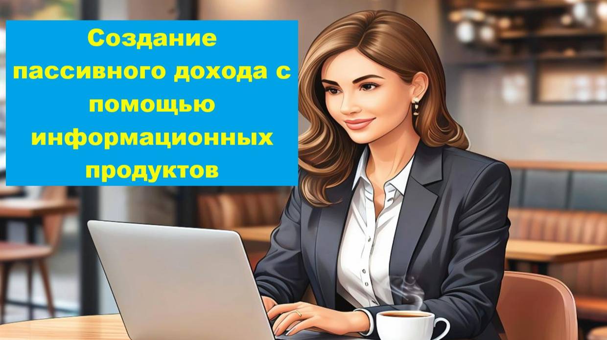 Создание пассивного дохода с помощью информационных продуктов